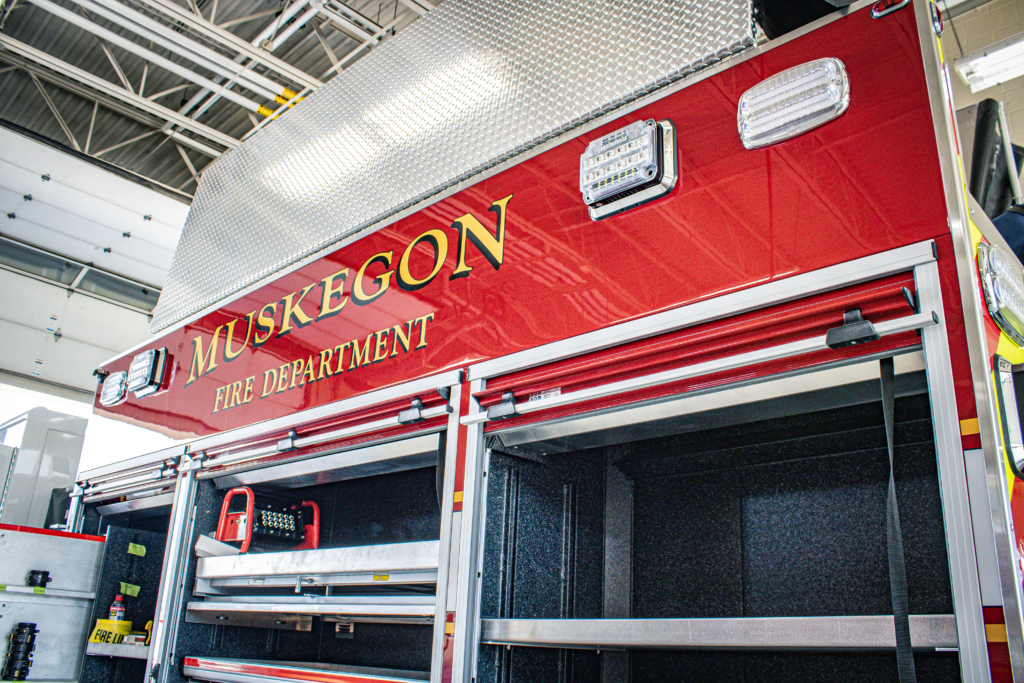 New Fire Engine Arrival - City of Muskegon